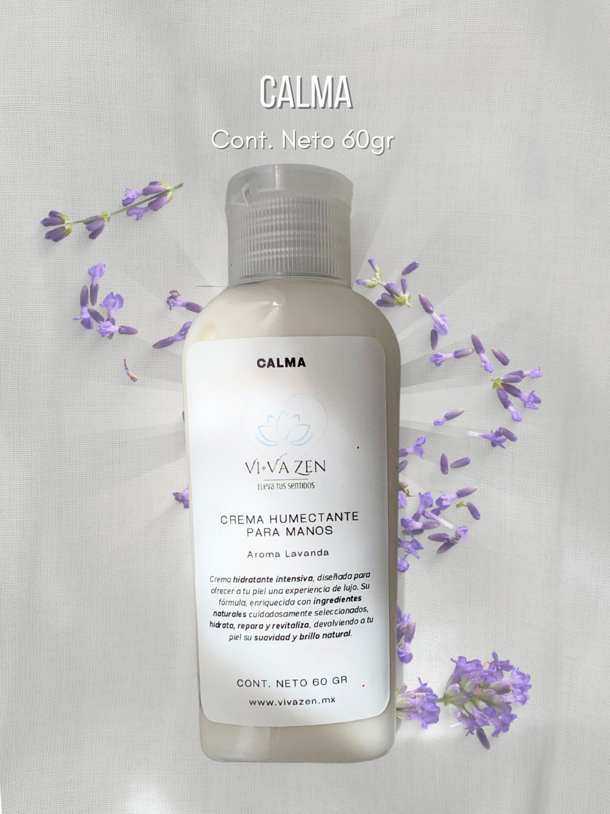 Crema Humectante para Manos "Calma" – ViVa Zen